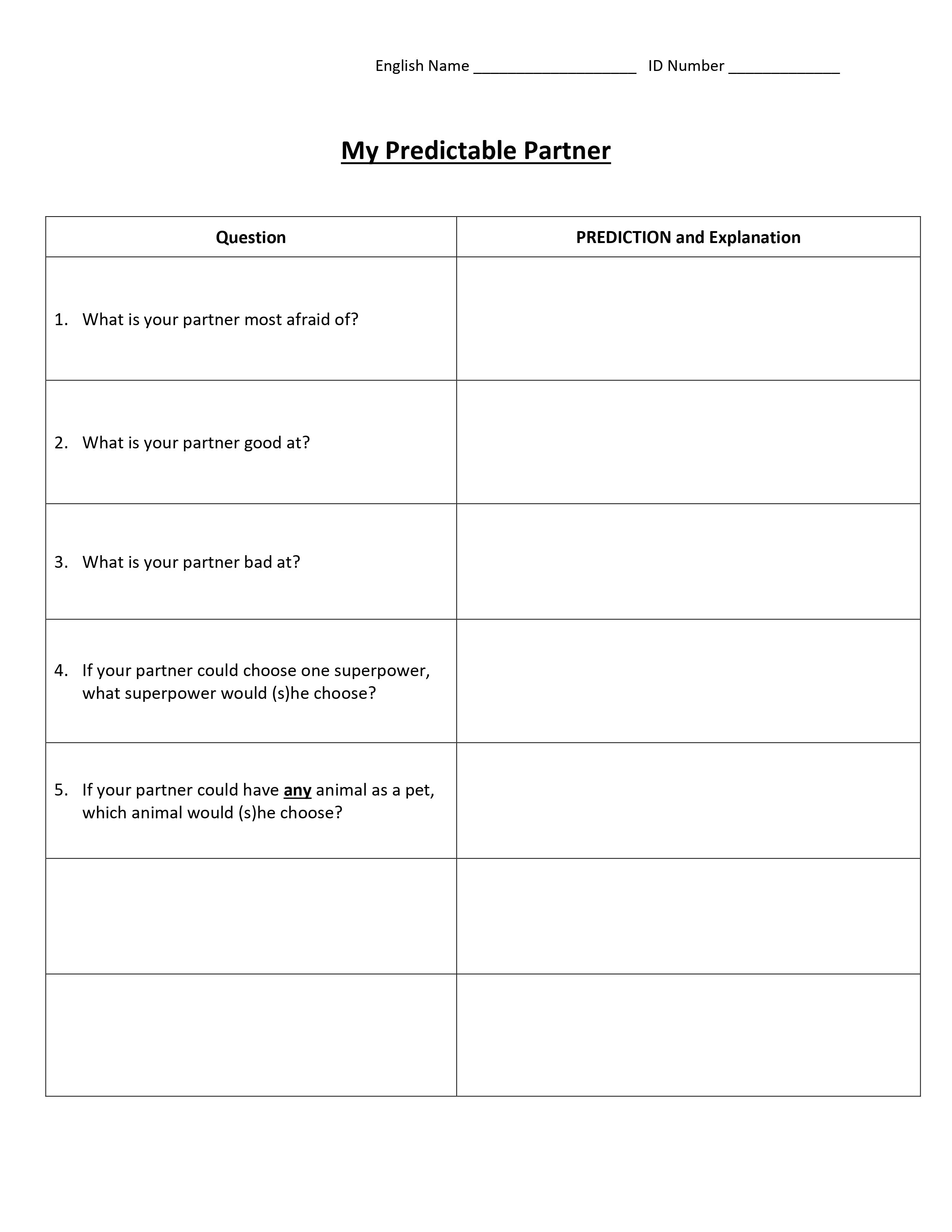 Predictable Partner Lesson Structure – Busan Teacher